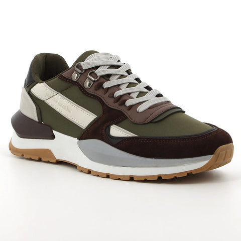 DEVAN CASUAL LACE UP KHAKI MULTI – pierre-cardin.co.za